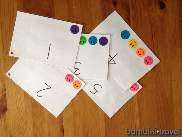 DIYnumbercards – Bambini Travel